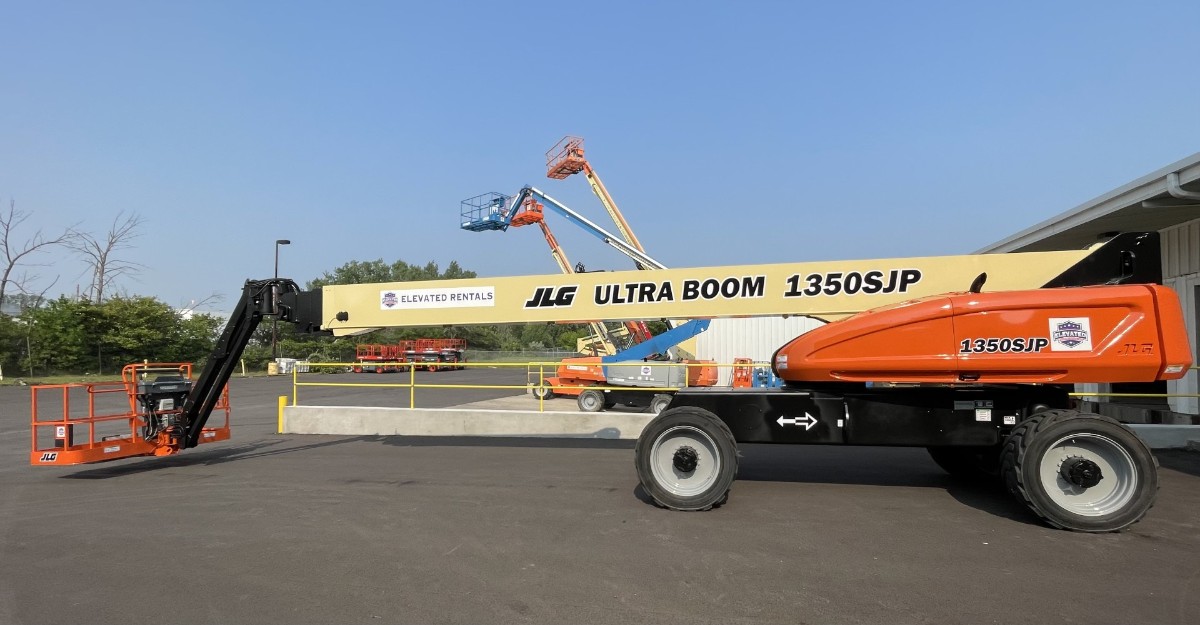 JlG1350SJP – Telescopic Booms | Elevated Equipment Rentals